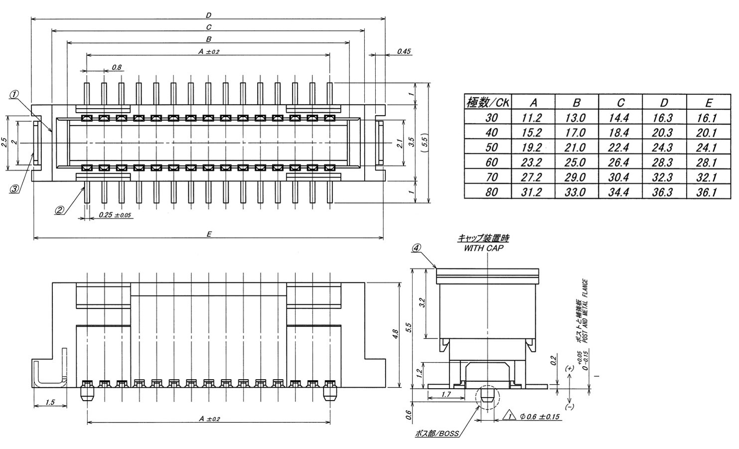 0.8mm pitch Floating Connector | IRISO