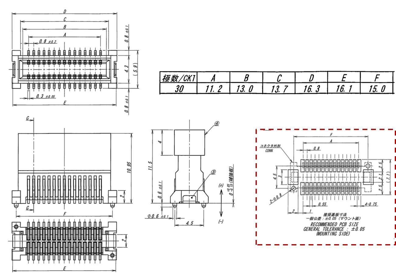 0.8mm pitch Floating Connector | IRISO